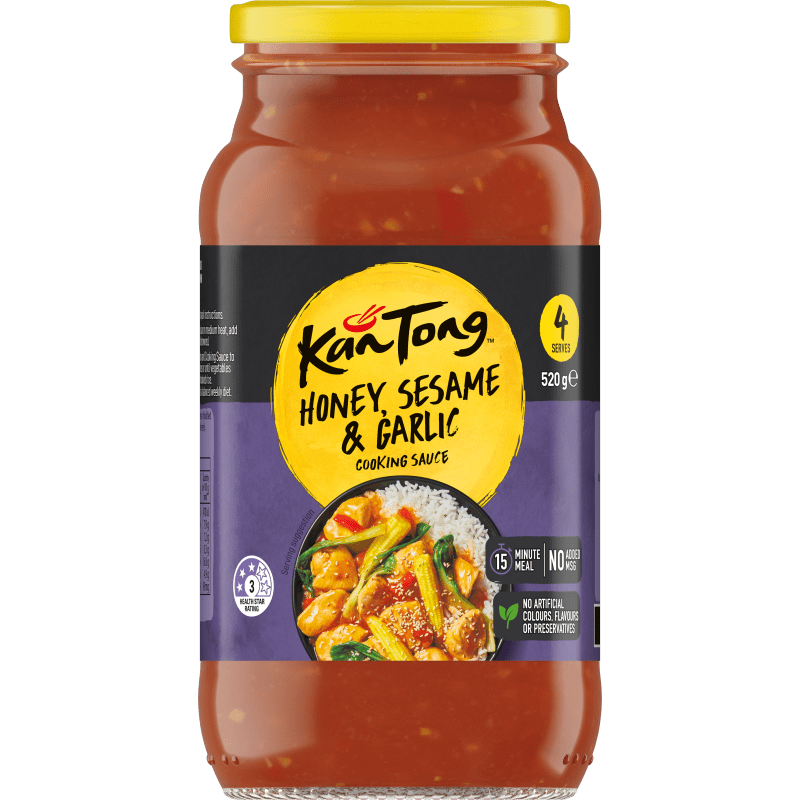 Kan Tong Stir Fry Sauce Honey, Sesame & Garlic
